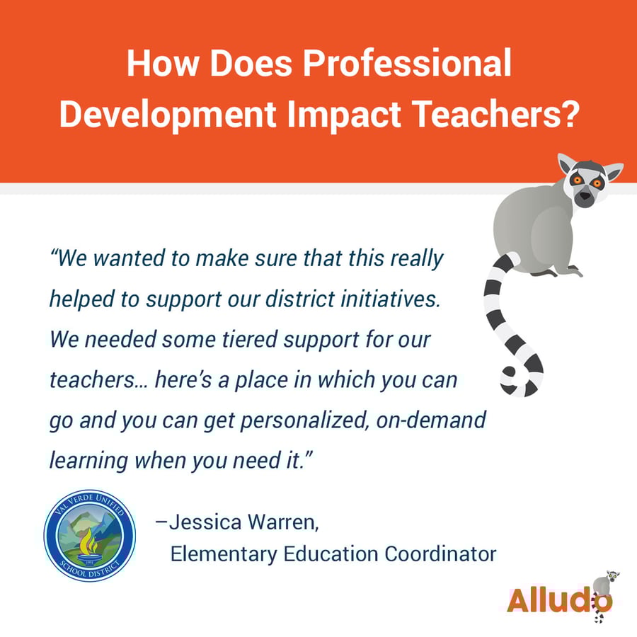 Realizing the Impact of Professional Development for Teachers & Students