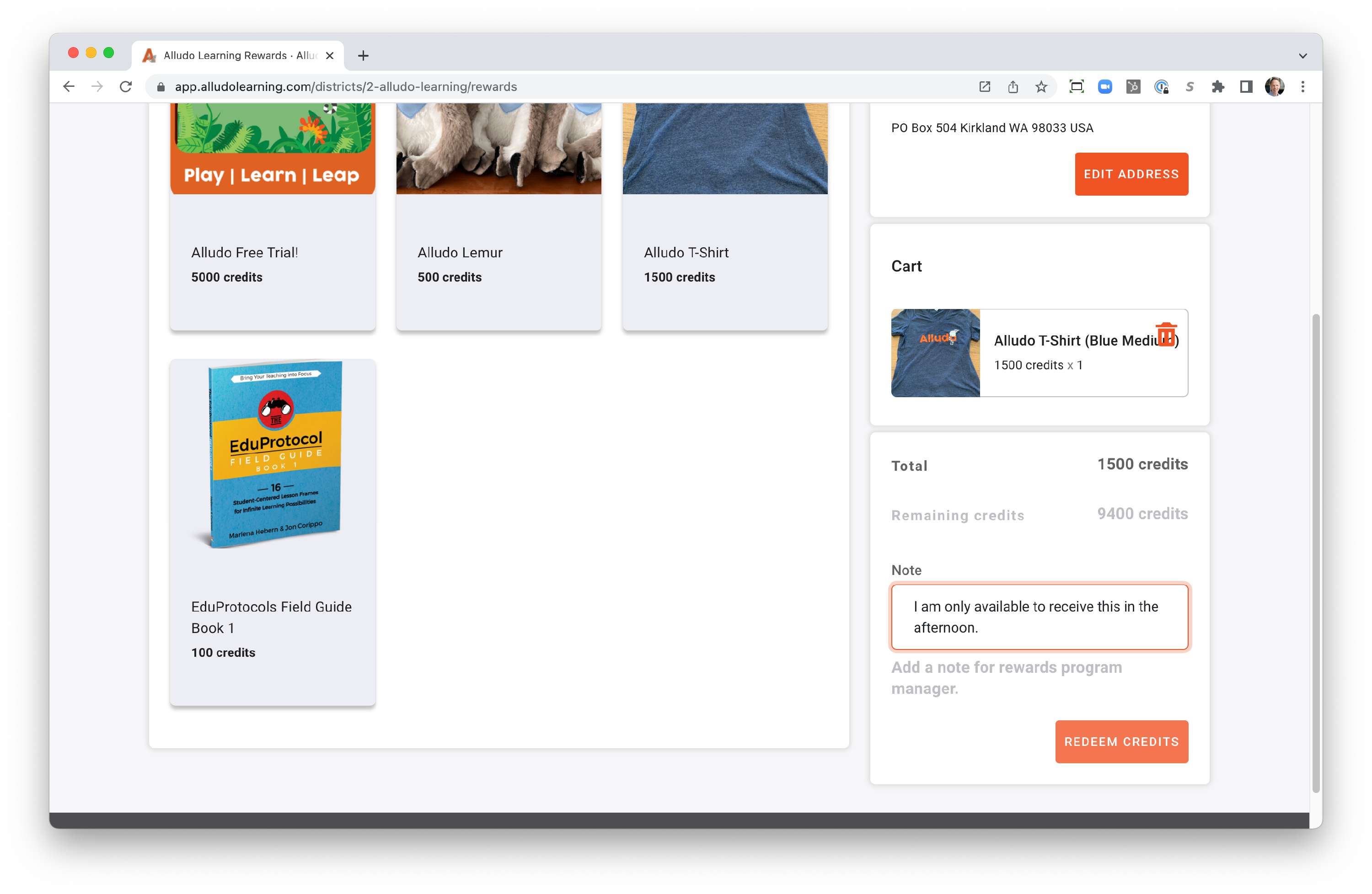 Personalize Your PD with a Rewards Program